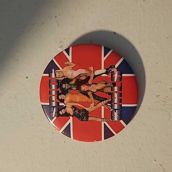 Jewelry | Vintage 9s Spice Girls Pin | Poshmark